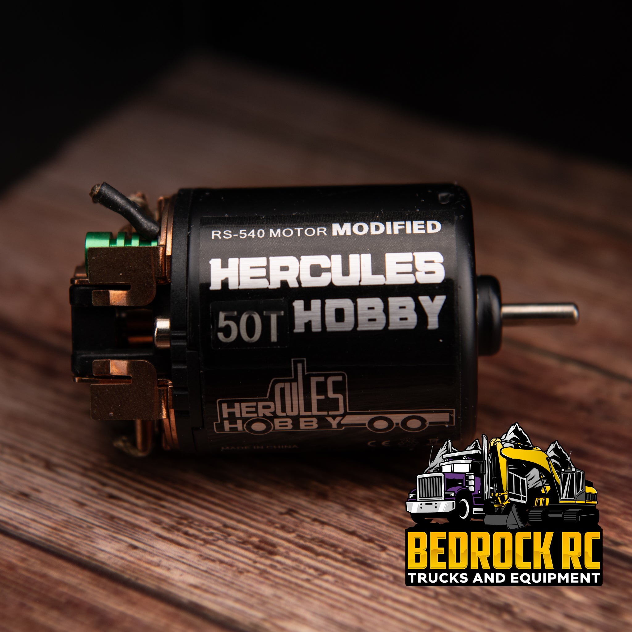 Hercules Hobby 540 Brushed Motor - 50T – Bedrock RC