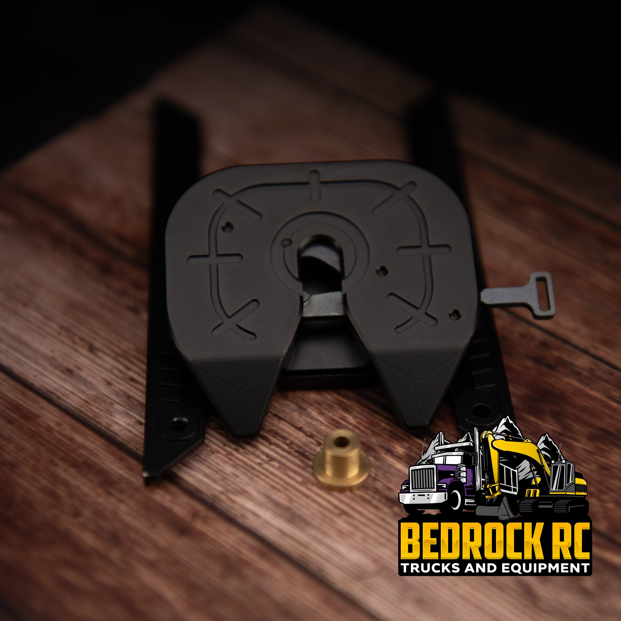 Hercules Hobby Black Aluminum Trailer Coupler Mechanism – Bedrock RC