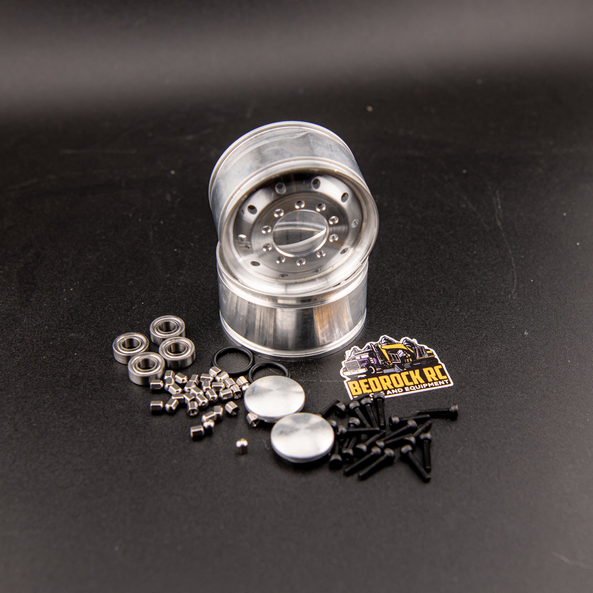 Hydraulic Hobbies Super Single Front Wheels (Bearing Hub) – Bedrock RC