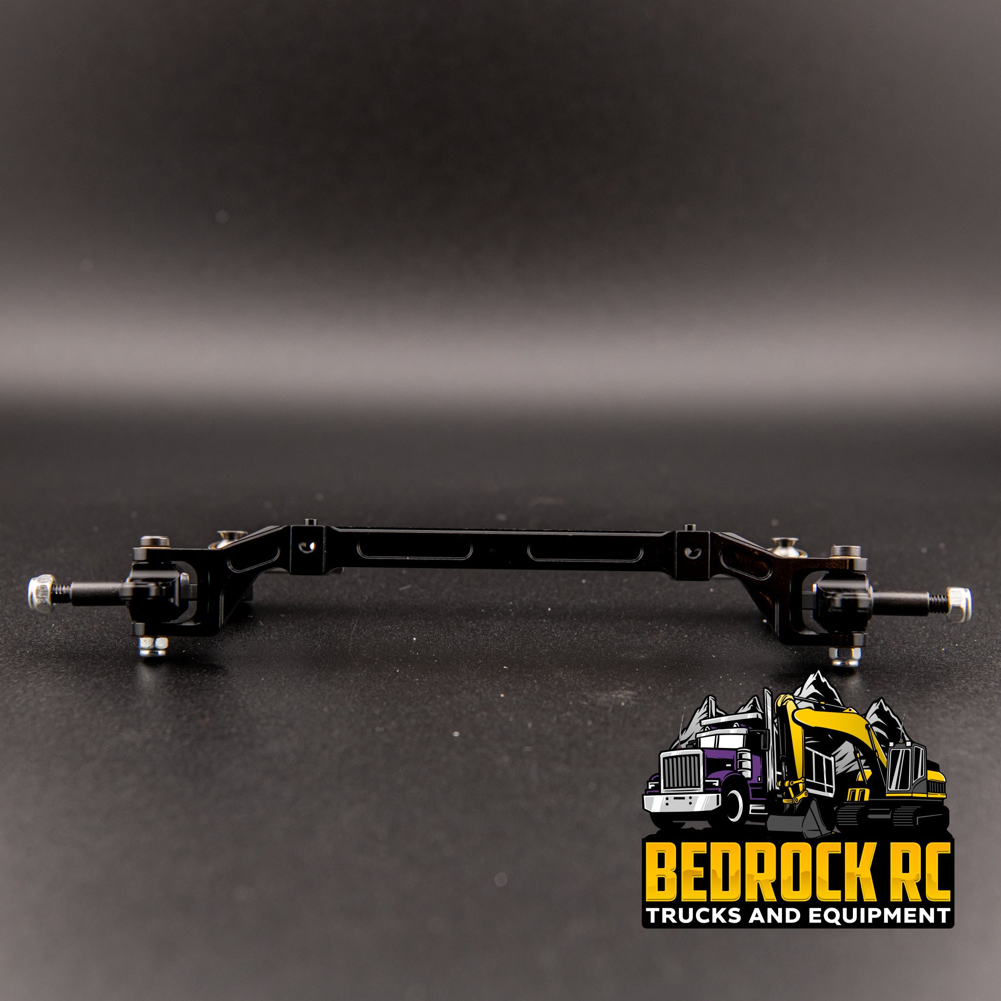 True Scale R/C Aluminum Front Semi Axle Black – Bedrock RC